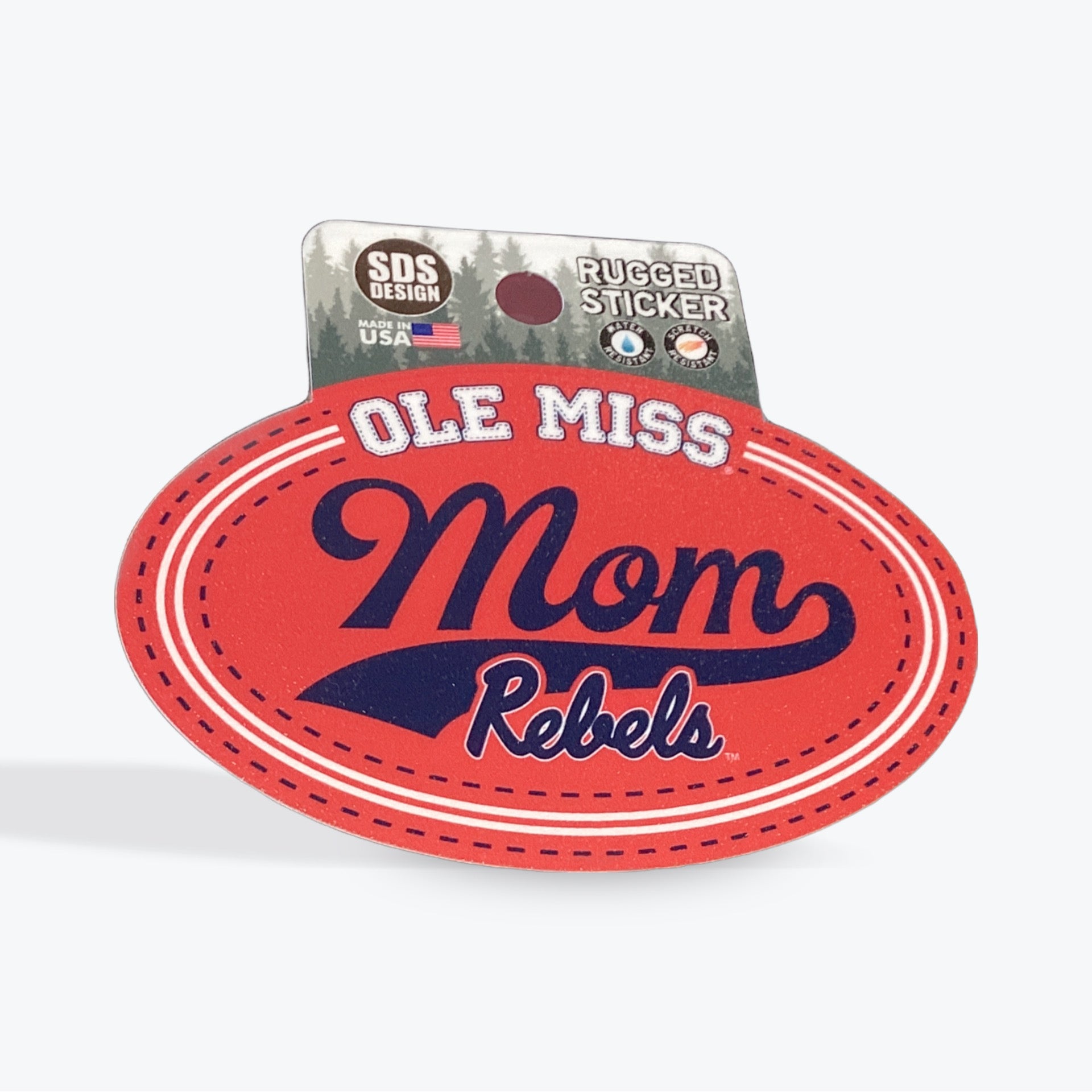 Ole Miss Mom Rugged Sticker | University Sporting Goods