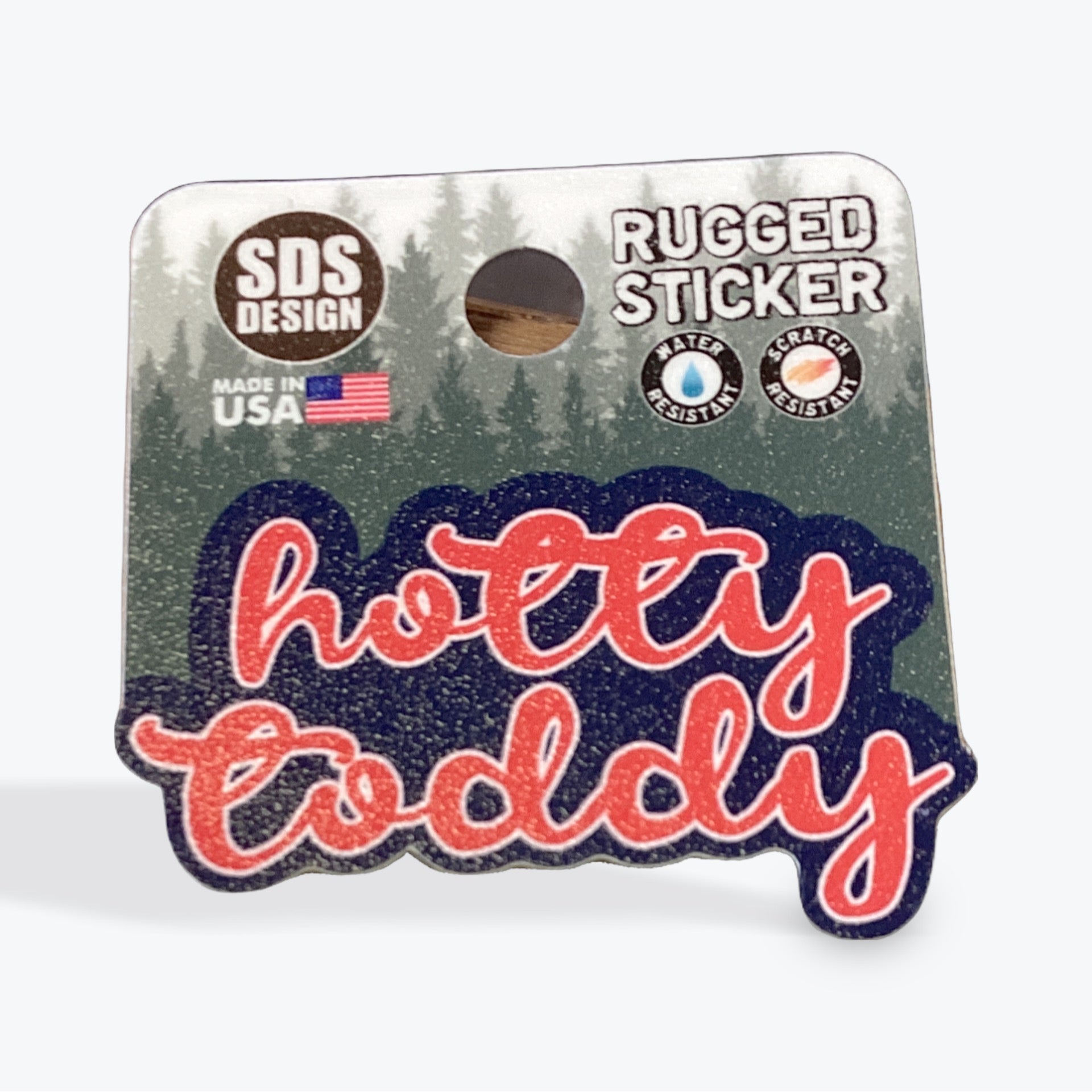 Hotty Toddy Rugged Sticker | University Sporting Goods