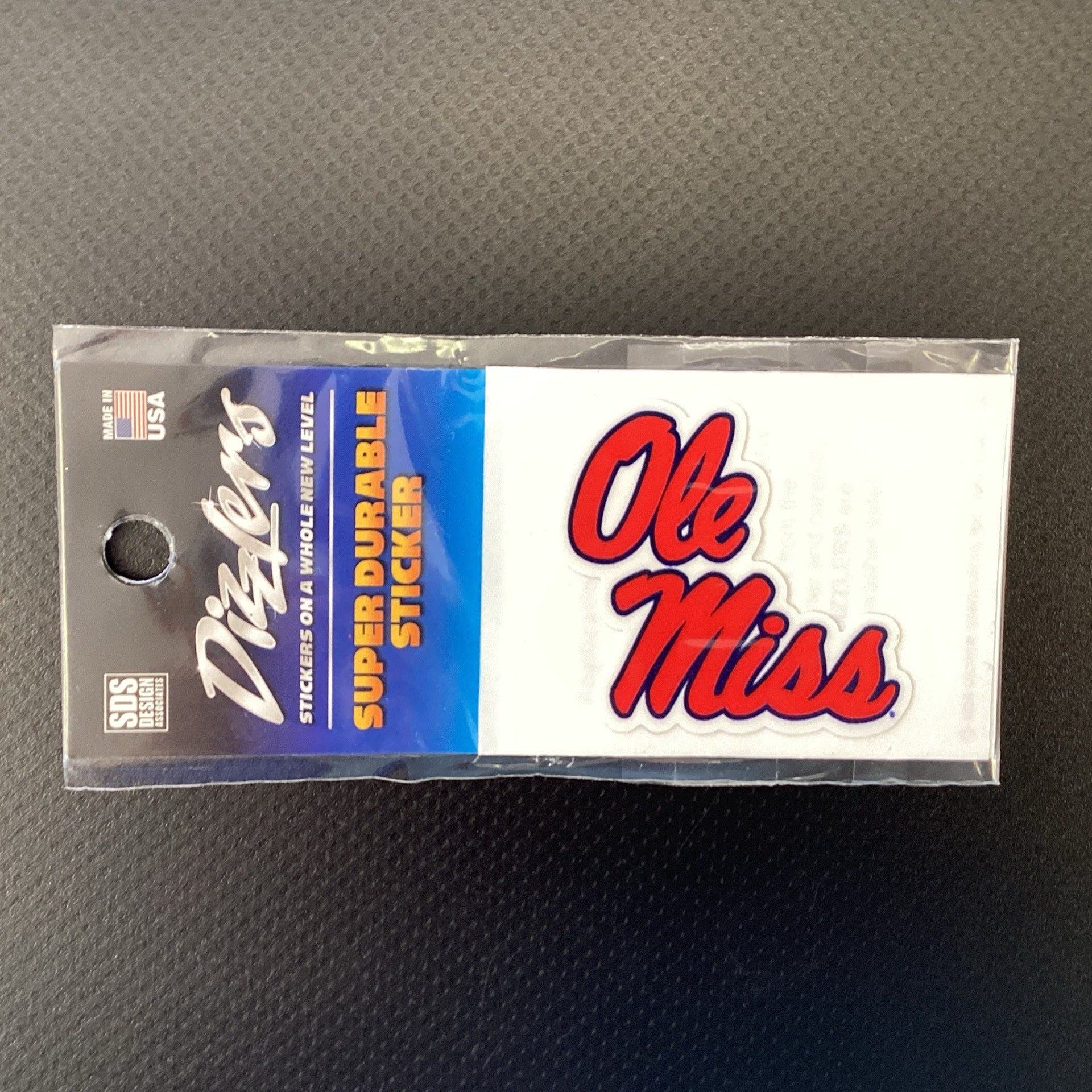Red Stacked Sticker | University Sporting Goods