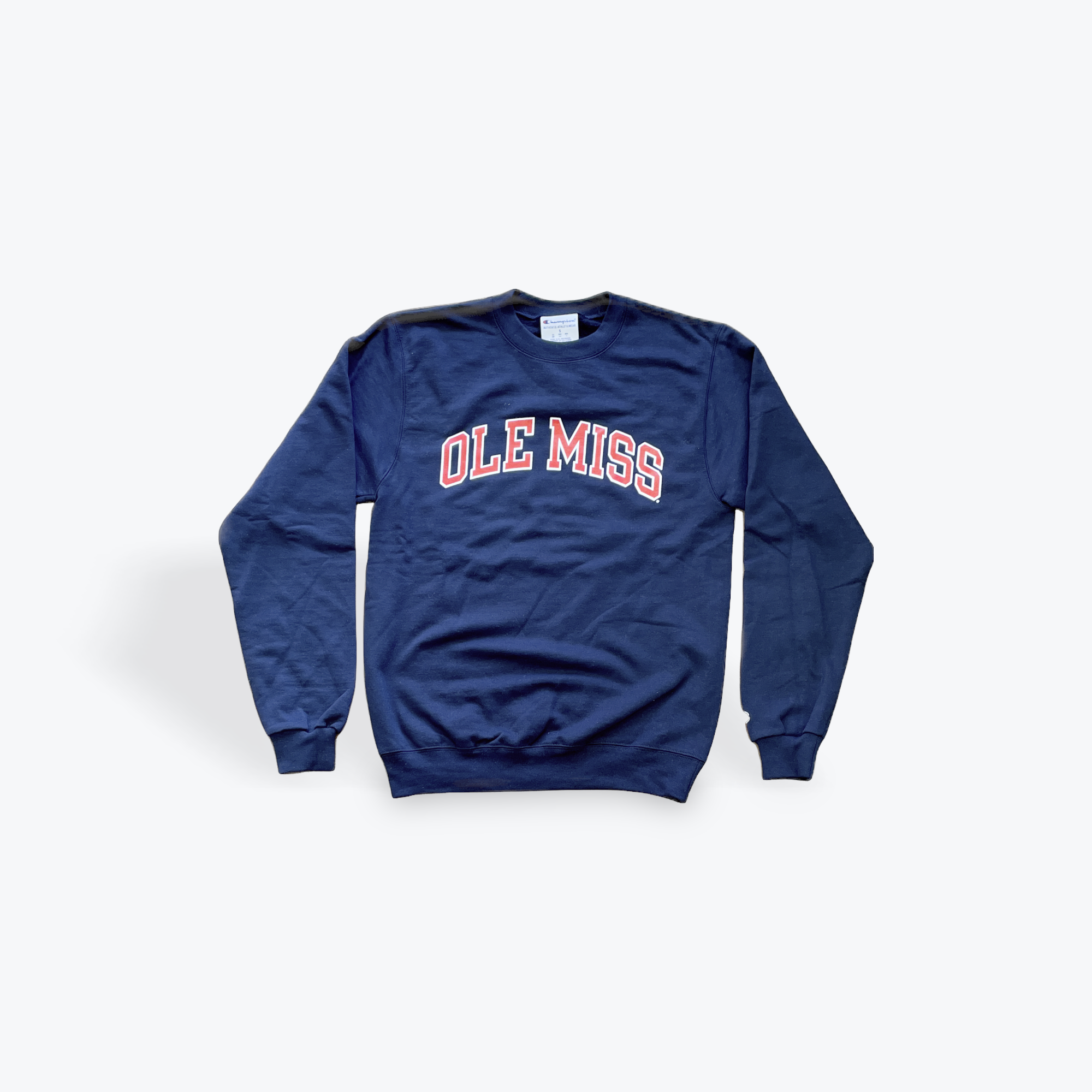 Navy Screen Printed crew | University Sporting Goods