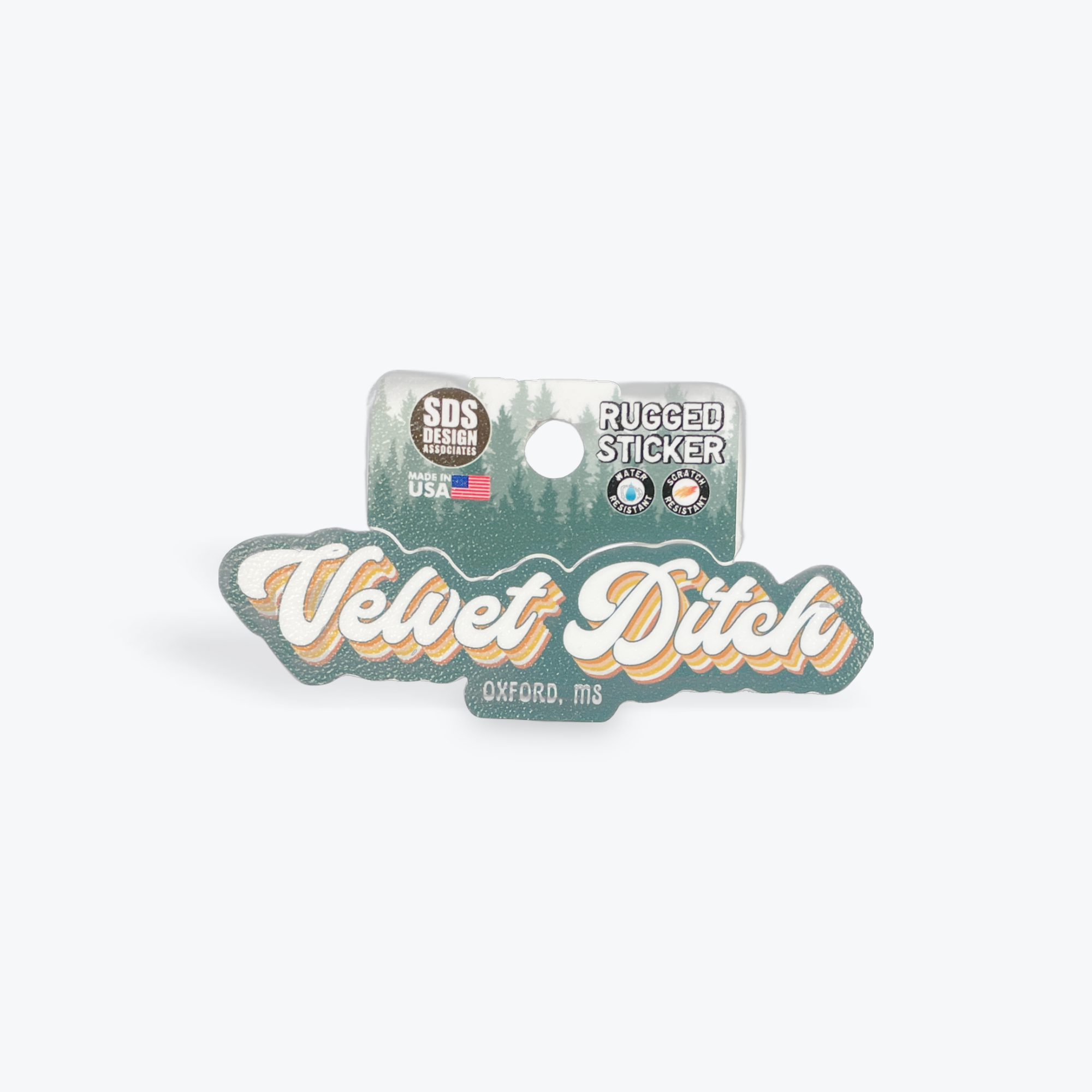 Velvet Ditch sticker | University Sporting Goods